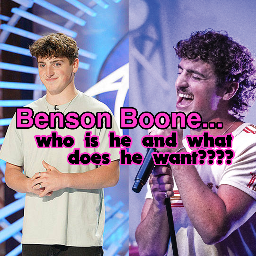 what might a benson boone be? i take a closer look